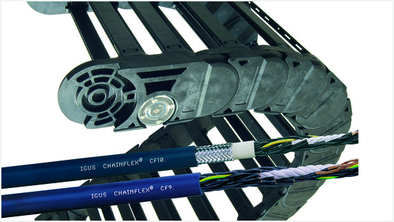 Heavy-duty energy chains for English steelworks